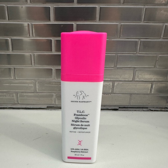 Drunk Elephant | Skincare | Drunk Elephant Tlc Framboos Glycolic Night Serum | Poshmark